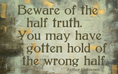 TELL THE TRUTH ABOUT SALVATION – For the Love of His Truth